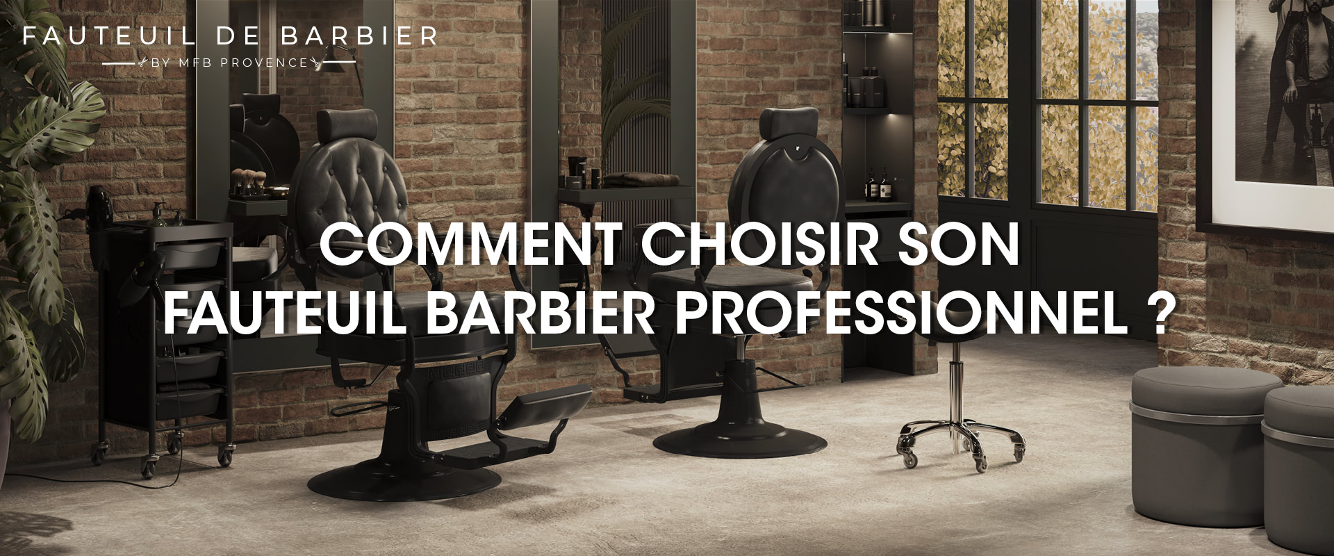 Mobilier Barbier professionnel & Matériel Barber Shop